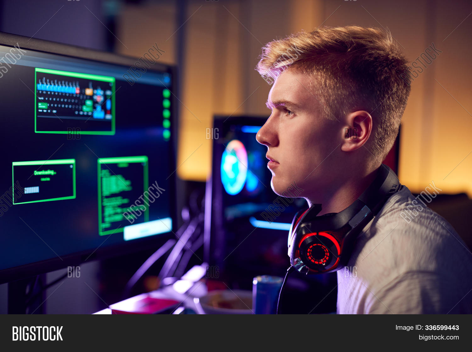 Male Teenage Hacker Image & Photo (Free Trial) | Bigstock