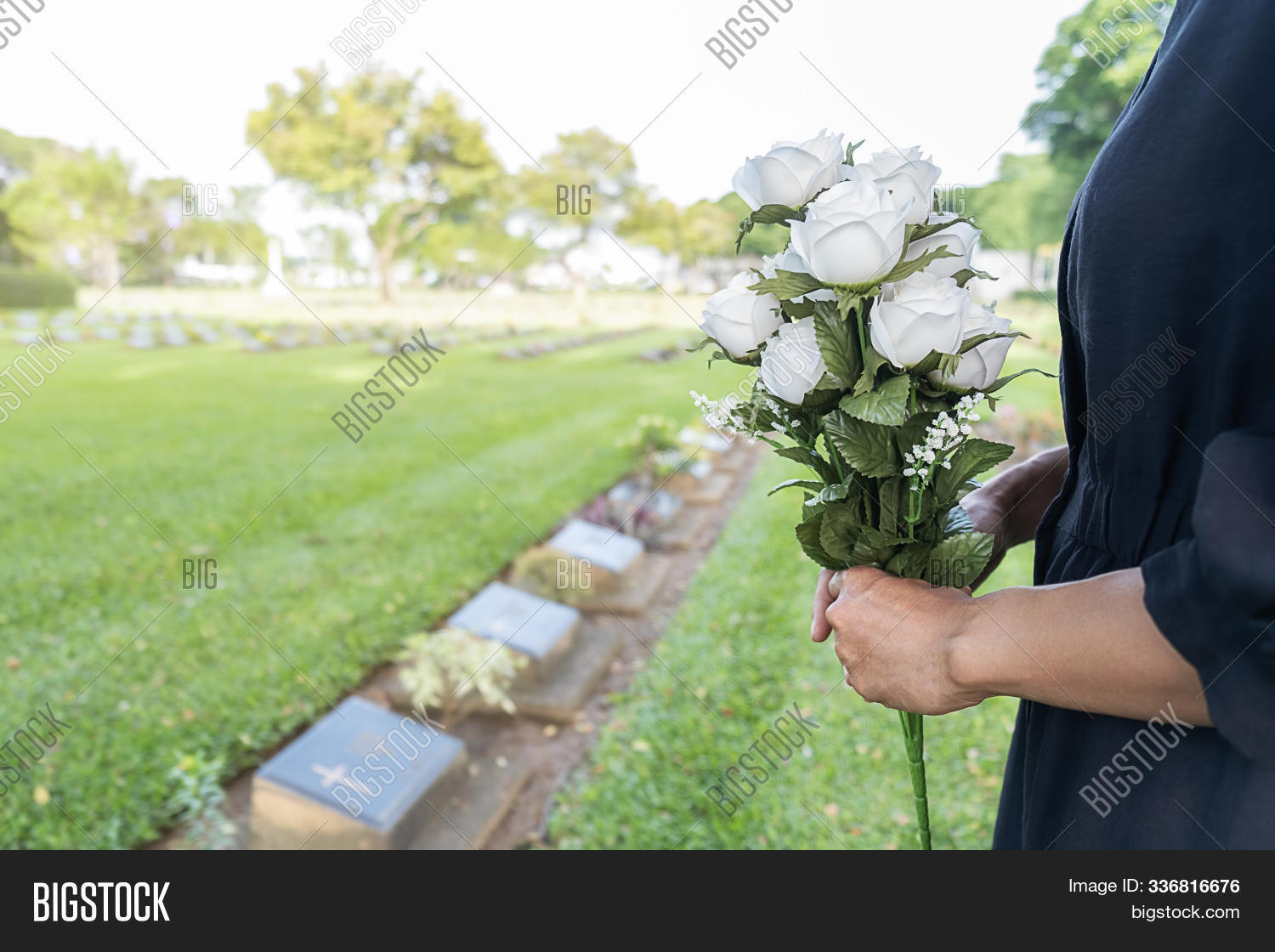 Mourning Young Woman Image & Photo (Free Trial) | Bigstock