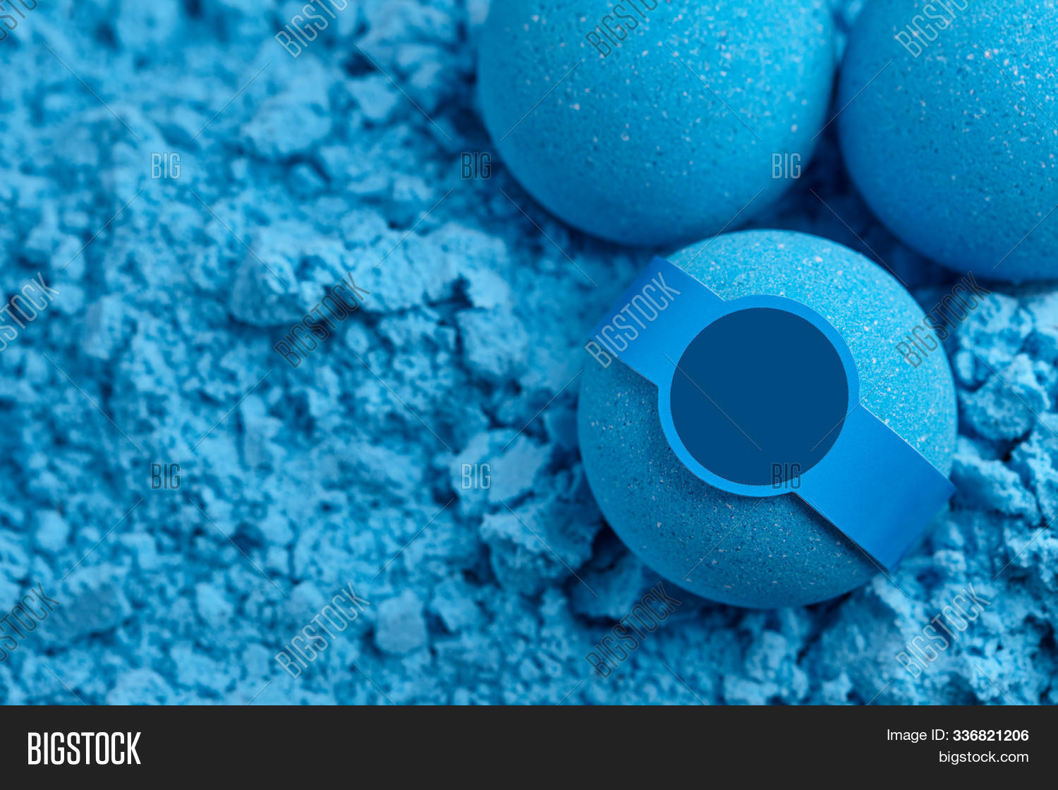 Blue Bath Bombs Image & Photo (Free Trial) | Bigstock
