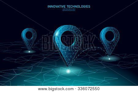 3d Map Point Location Vector & Photo (Free Trial) | Bigstock