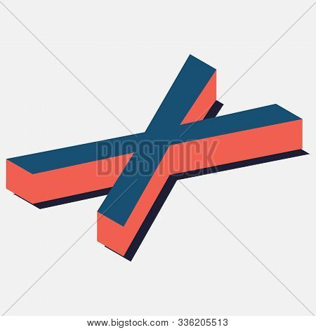 Isometric Lettering. Vector & Photo (Free Trial) | Bigstock