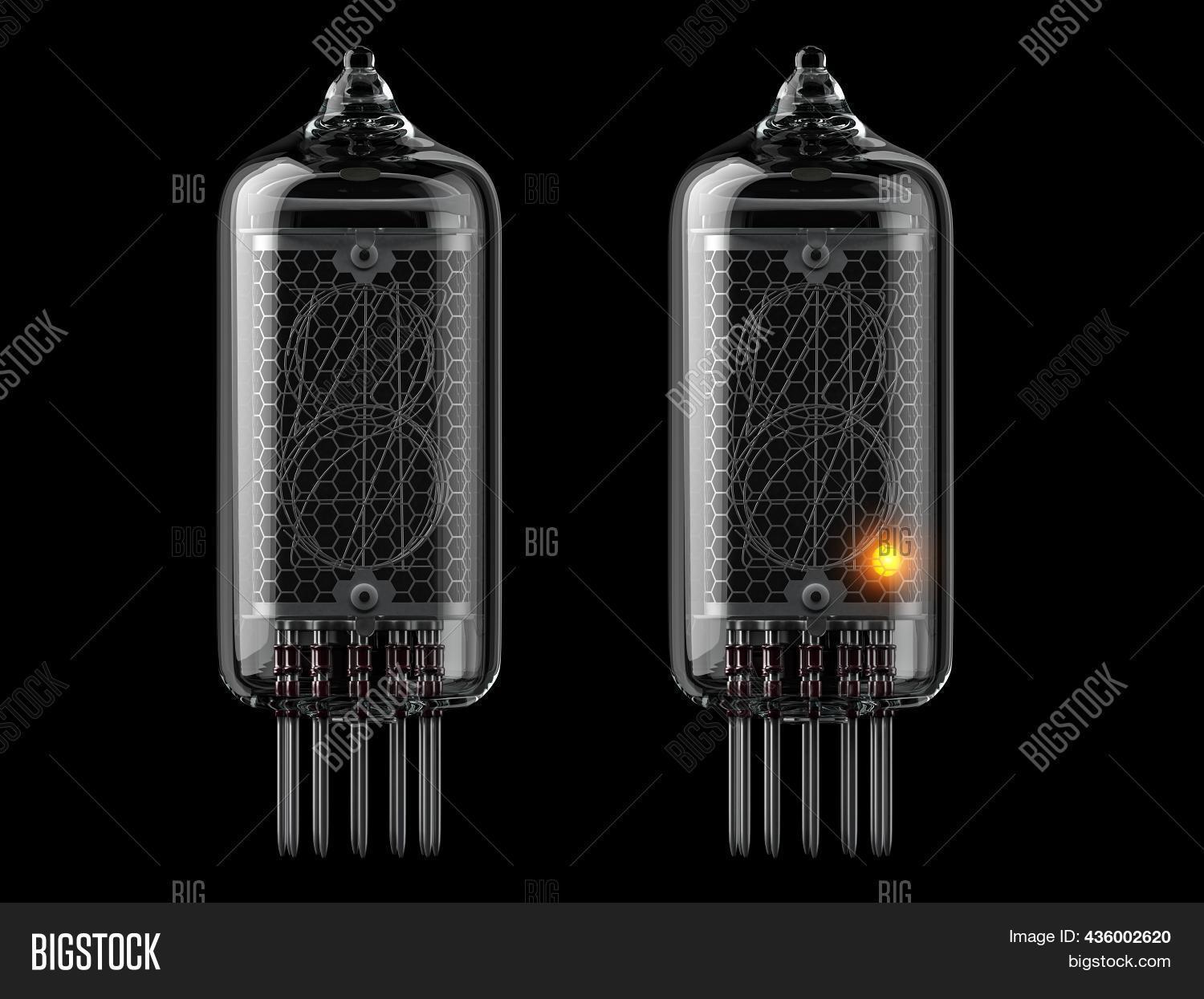 Nixie Tube Indicator. Image & Photo (Free Trial) | Bigstock