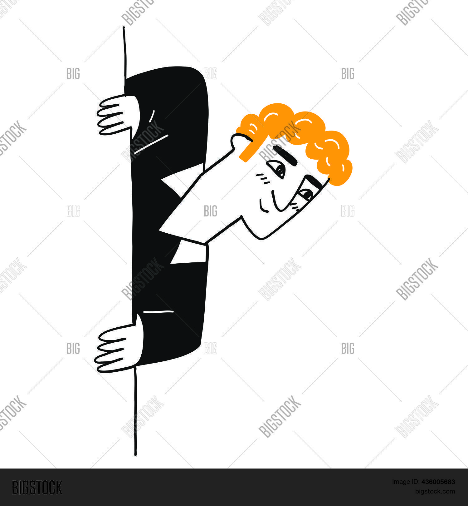Young Man Looking Vector & Photo (Free Trial) | Bigstock