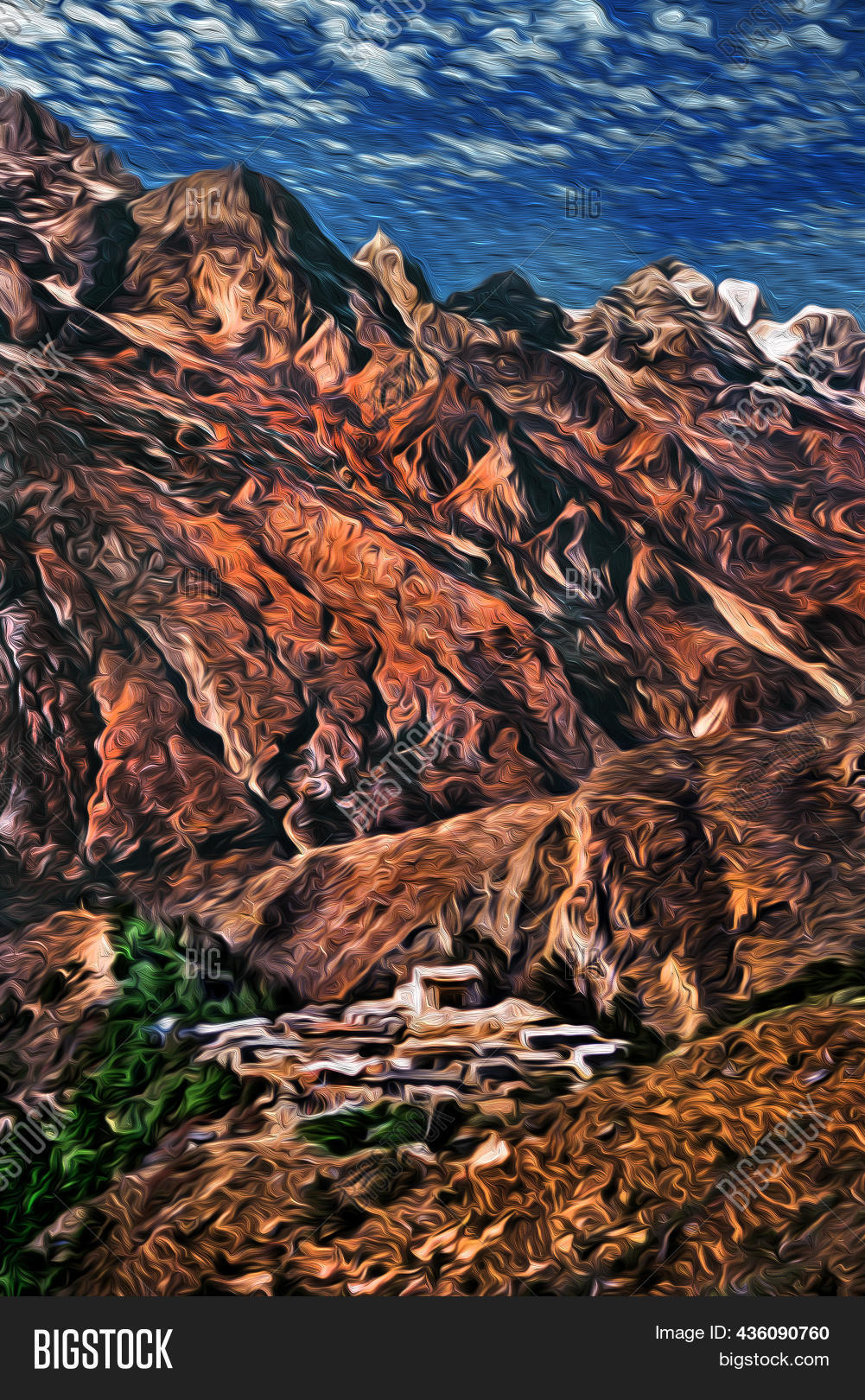 Small Village Bottom Image & Photo (Free Trial) | Bigstock