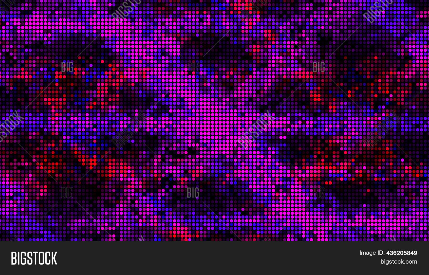 Purple Pixelated Image & Photo (Free Trial) | Bigstock