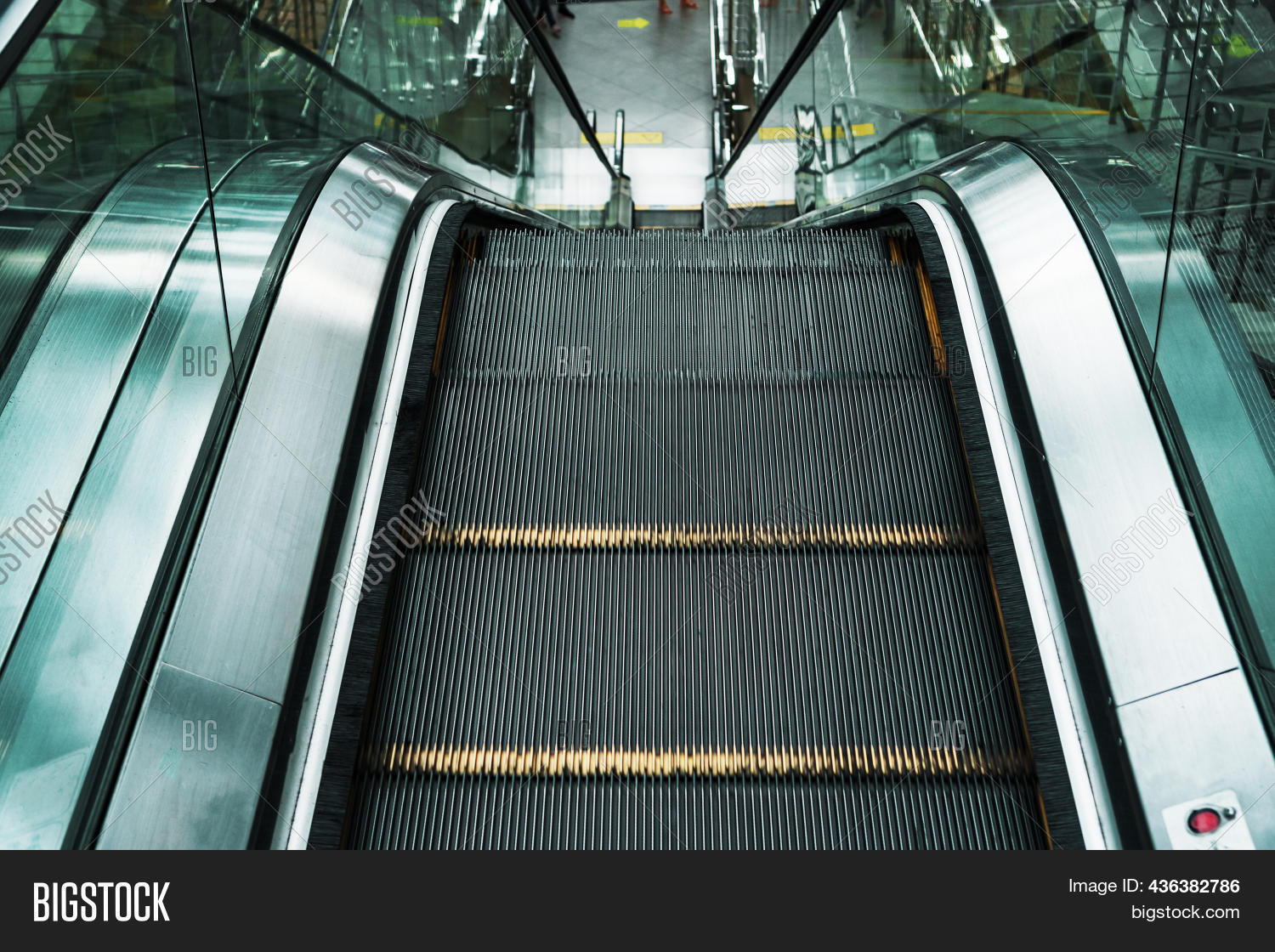 Escalator Lifting Image & Photo (Free Trial) | Bigstock
