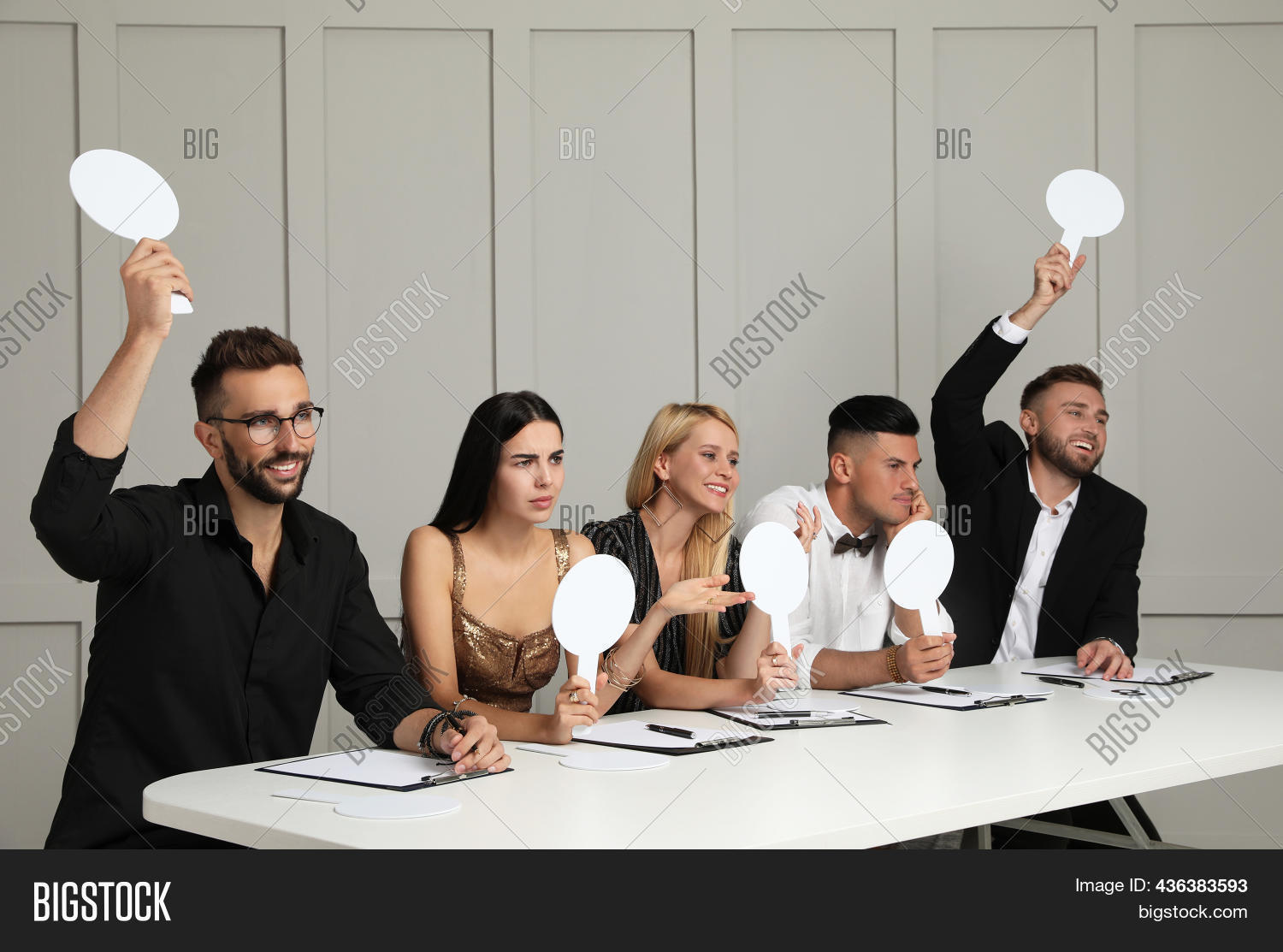 Panel Judges Different Image & Photo (Free Trial) | Bigstock