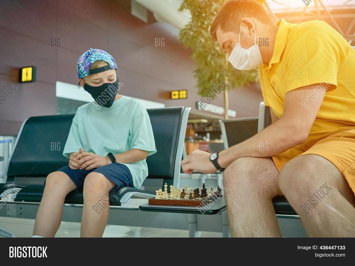 Father Son Waiting Image & Photo (Free Trial) | Bigstock