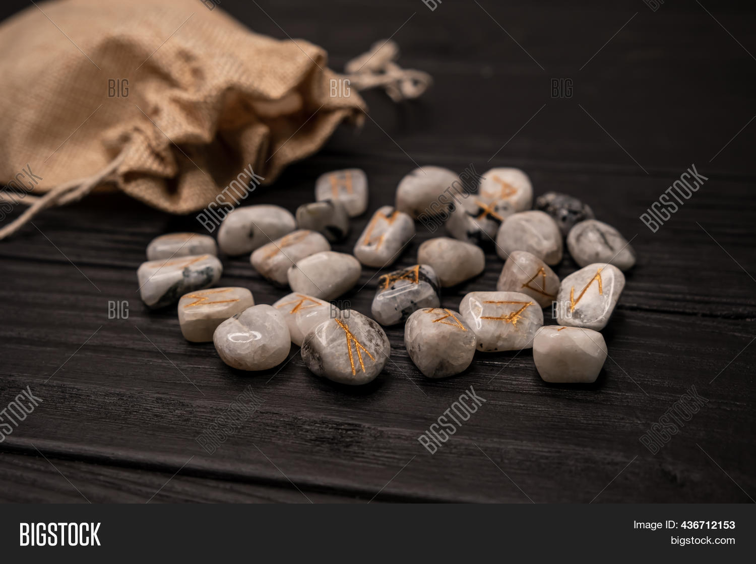 Runes Stones Symbols. Image & Photo (Free Trial) | Bigstock