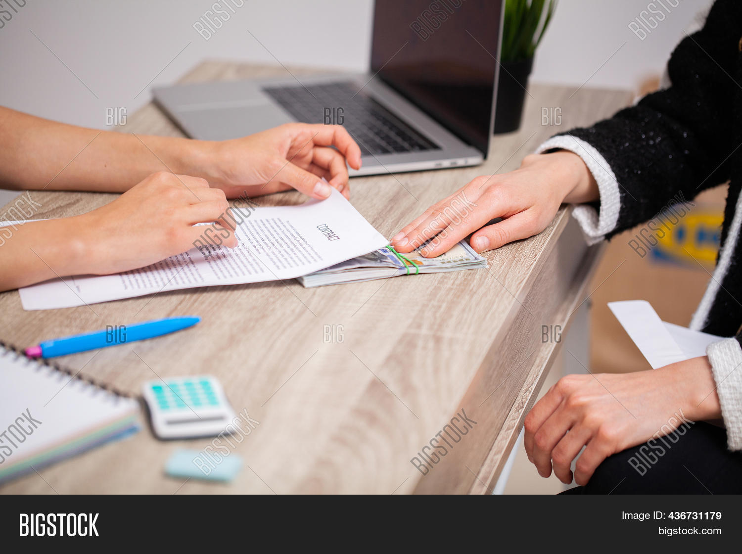 Woman Gives Bribe Image & Photo (Free Trial) | Bigstock