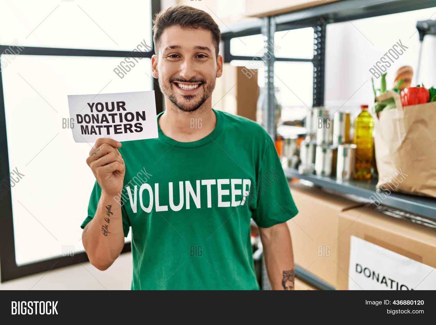 Young Volunteer Man Image & Photo (Free Trial) | Bigstock