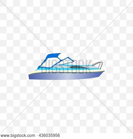 Wakeboard Boat Vector Vector & Photo (Free Trial) | Bigstock