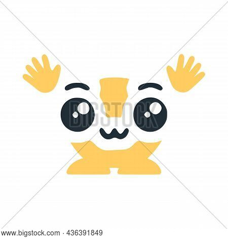 Letter O Cute Kawaii Vector & Photo (Free Trial) | Bigstock