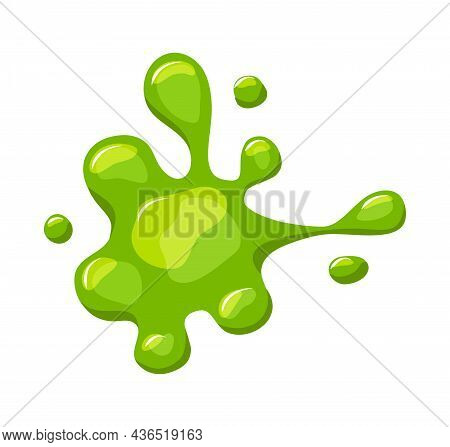 Green Slime Spill On Vector & Photo (Free Trial) | Bigstock