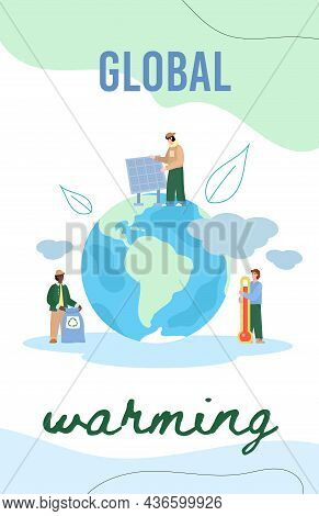 Global Warming Banner Vector & Photo (Free Trial) | Bigstock
