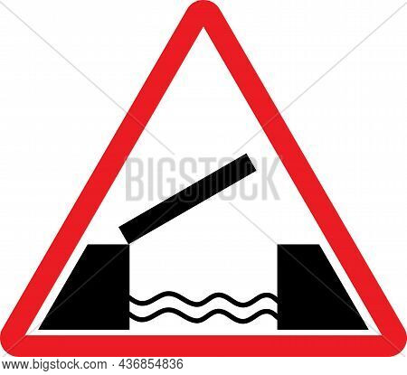 Swing Bridge Ahead Vector & Photo (Free Trial) | Bigstock