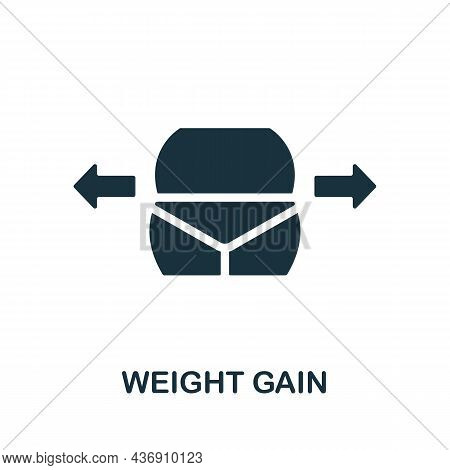 Weight Gain Icon. Vector & Photo (Free Trial) | Bigstock