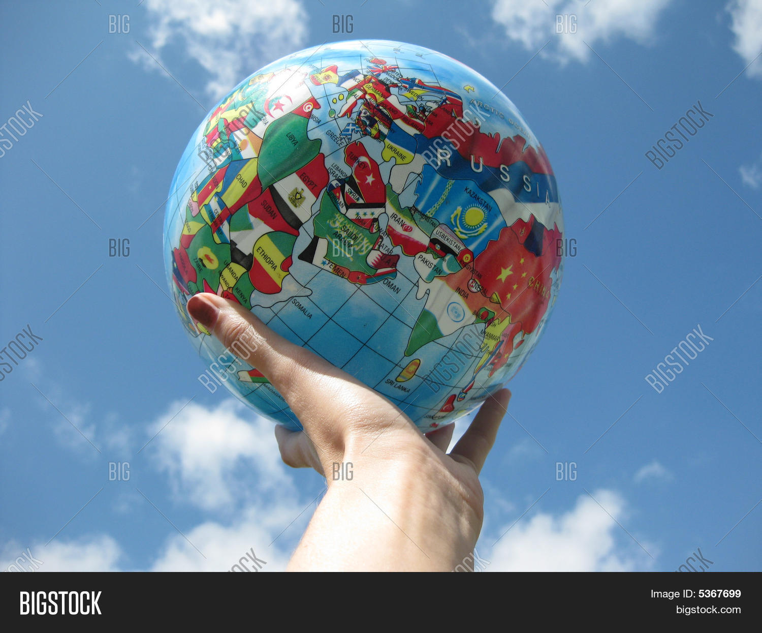 Globe Hand Image & Photo (Free Trial) | Bigstock