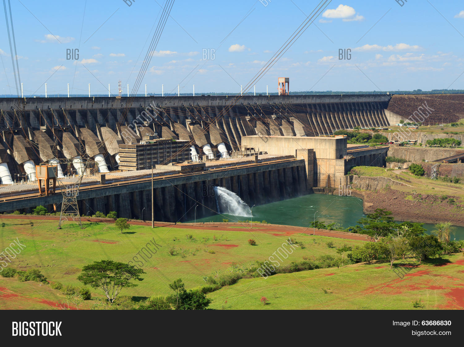Power Station Itaipu Image & Photo (Free Trial) | Bigstock