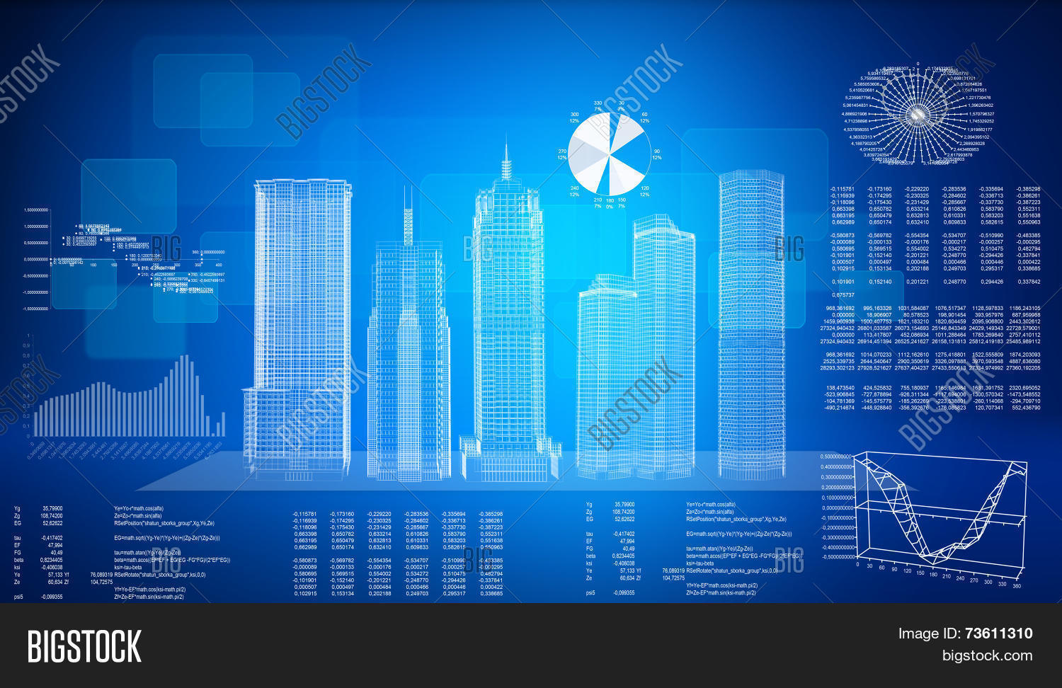 Glowing Wire-frame Image & Photo (Free Trial) | Bigstock