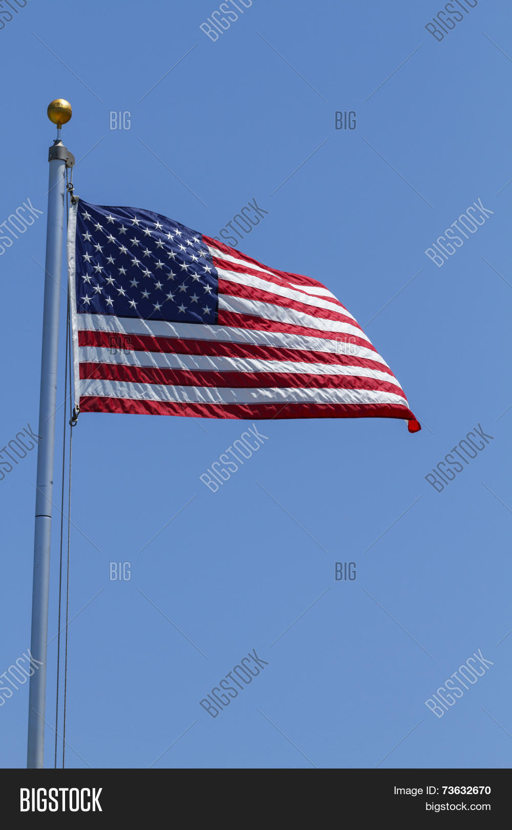 American Flag Flapping Image & Photo (Free Trial) | Bigstock