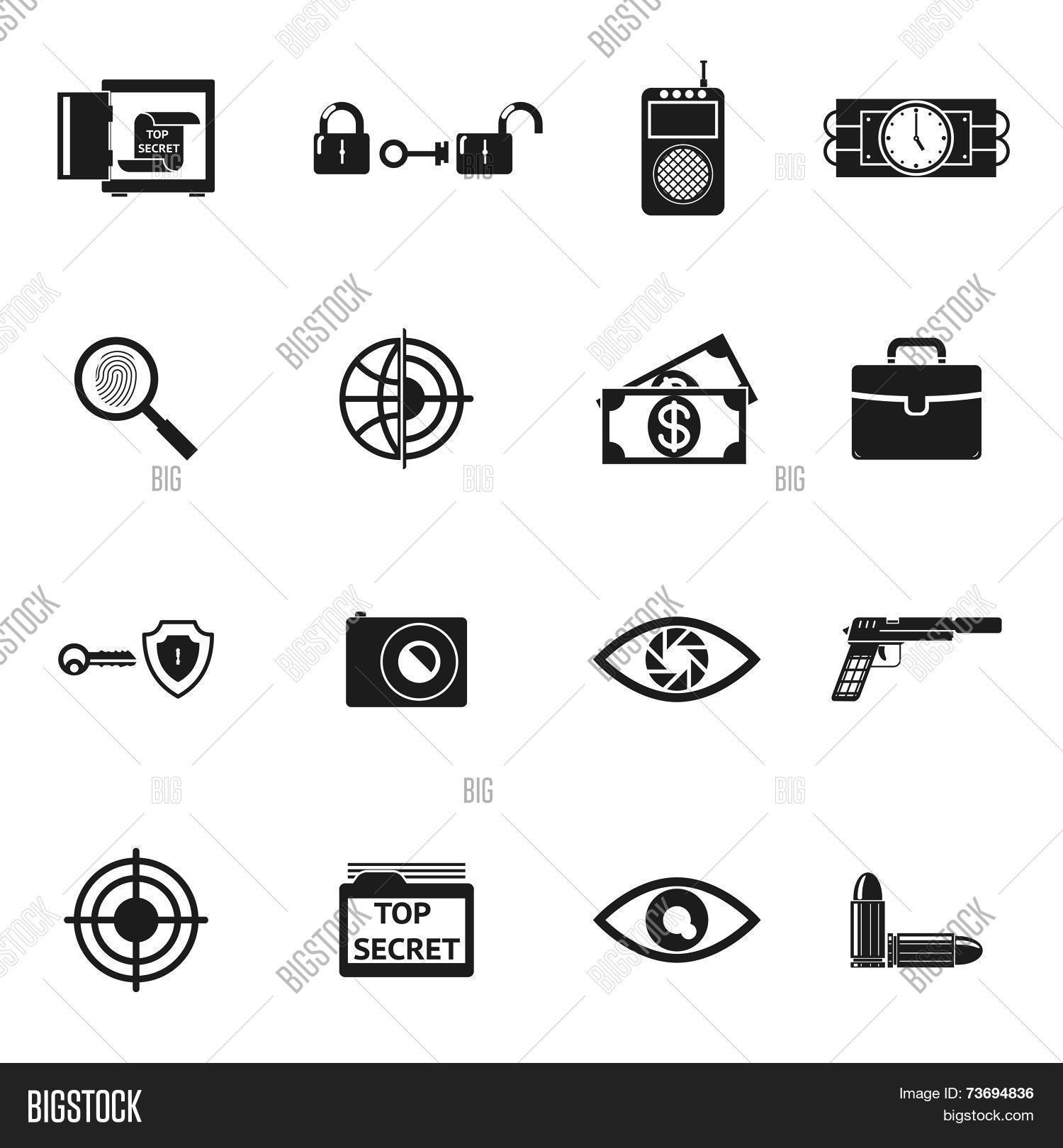 Secret Agent Vector & Photo (Free Trial) | Bigstock