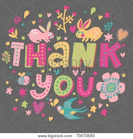 Thank You - Stylish Vector & Photo (Free Trial) | Bigstock