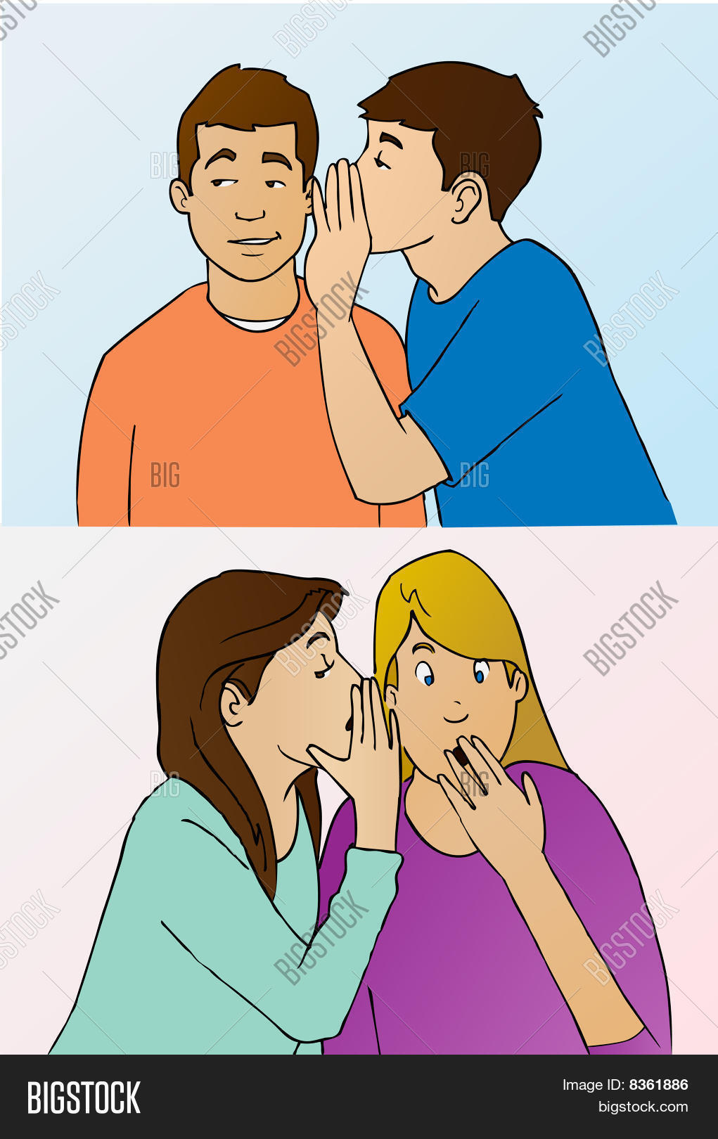 Rumors Gossip Vector & Photo (Free Trial) | Bigstock
