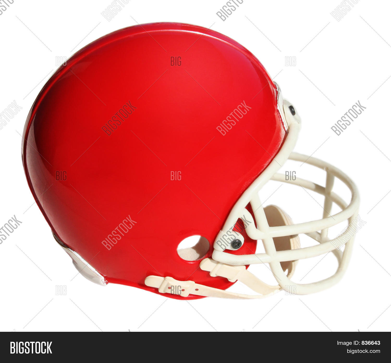 Football Helmet Side Image & Photo (Free Trial) | Bigstock
