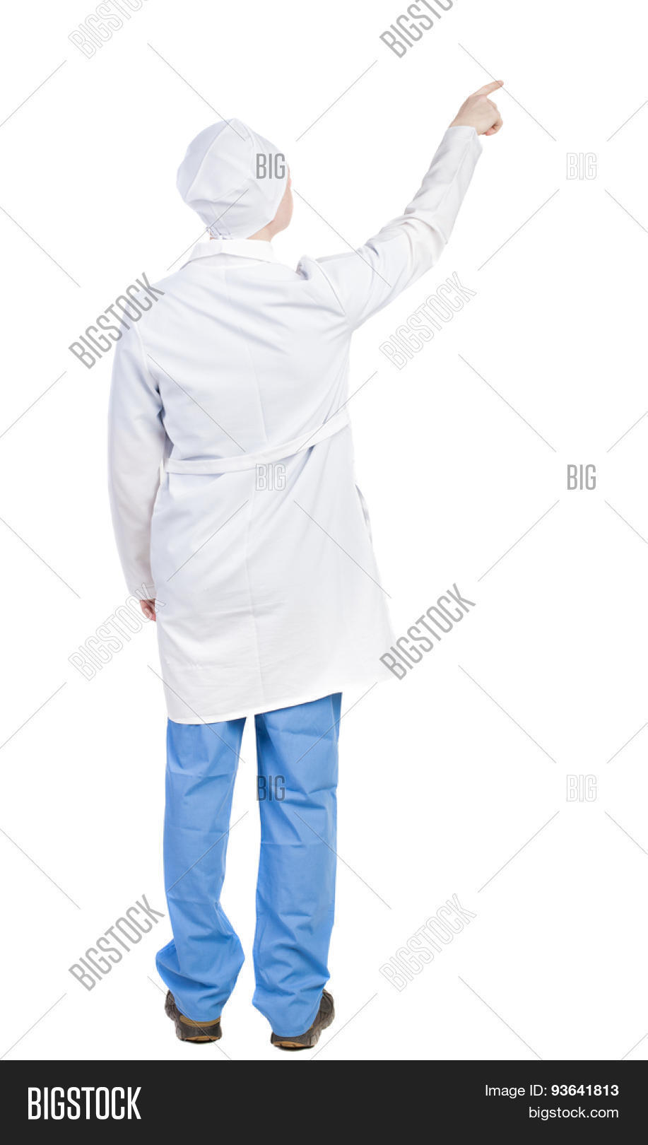 Back View Doctor Robe Image & Photo (Free Trial) | Bigstock