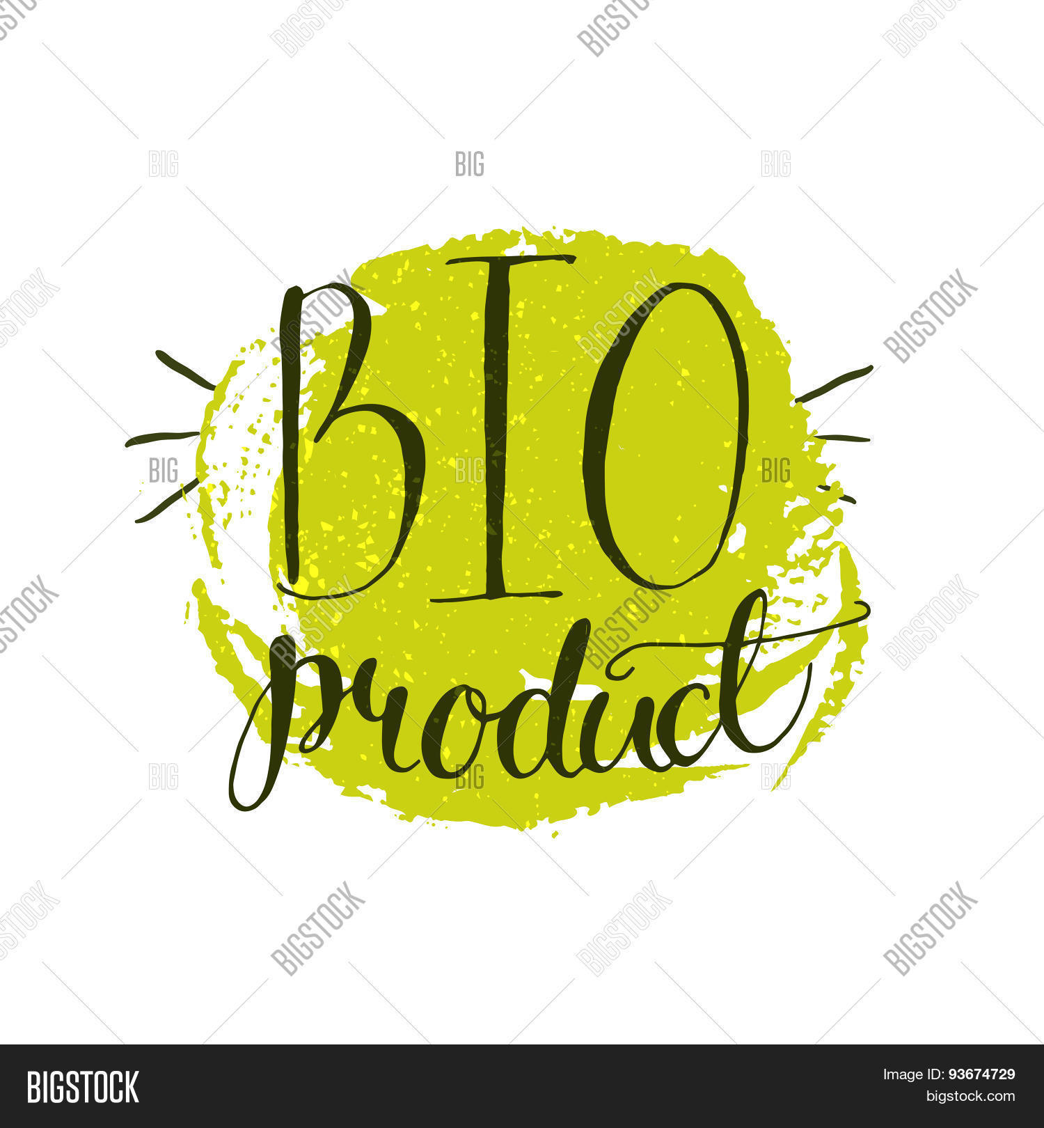 Bio Product Sticker Vector & Photo (Free Trial) | Bigstock