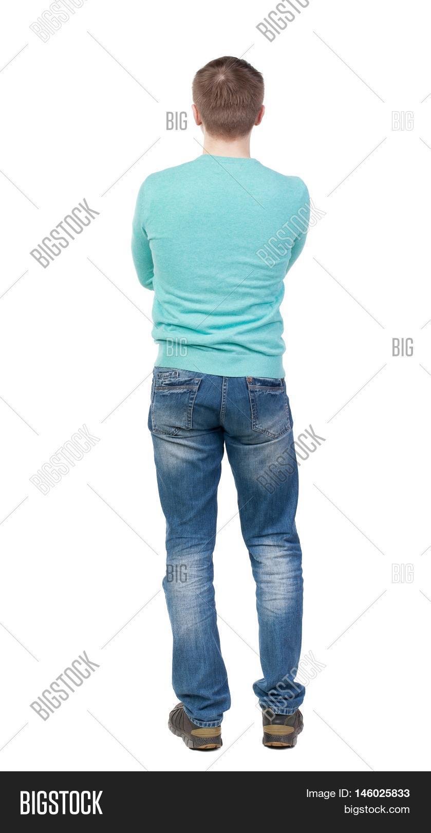 Back View Man Jeans. Image & Photo (Free Trial) | Bigstock