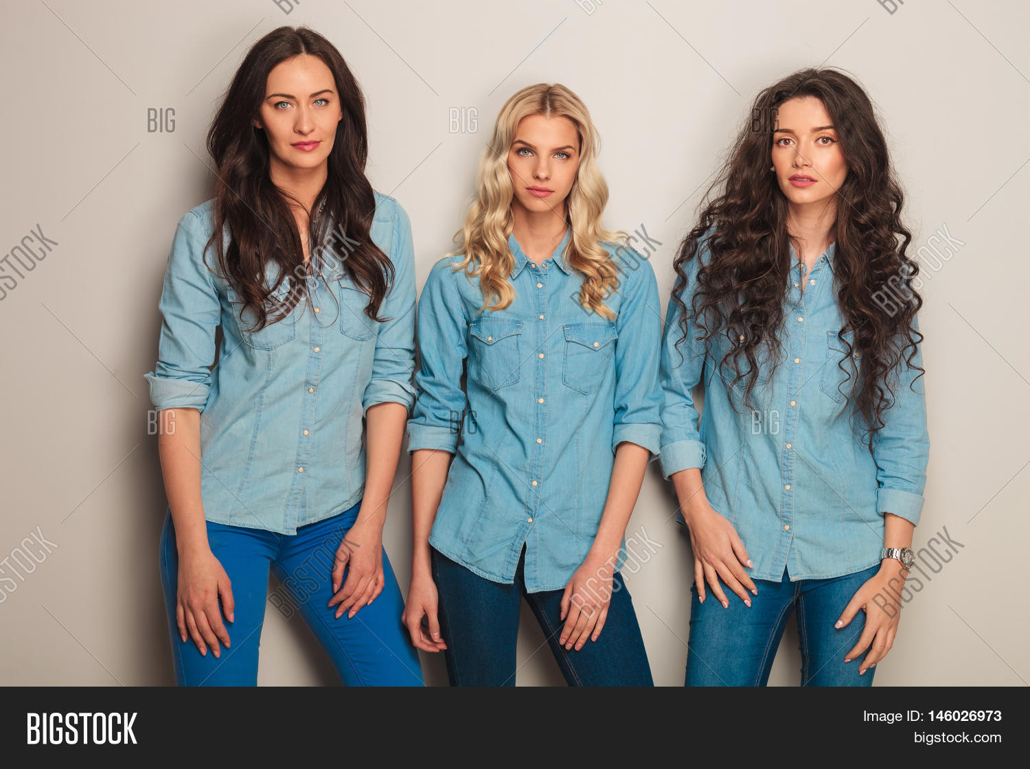 Three Fashion Casual Image & Photo (Free Trial) | Bigstock