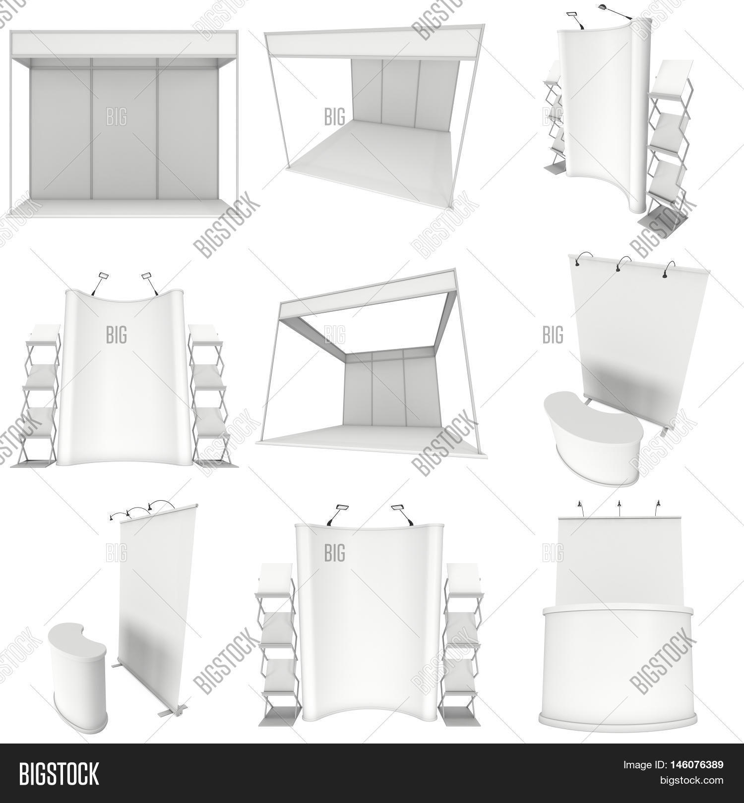 Trade Show Booth Set. Image & Photo (Free Trial) | Bigstock