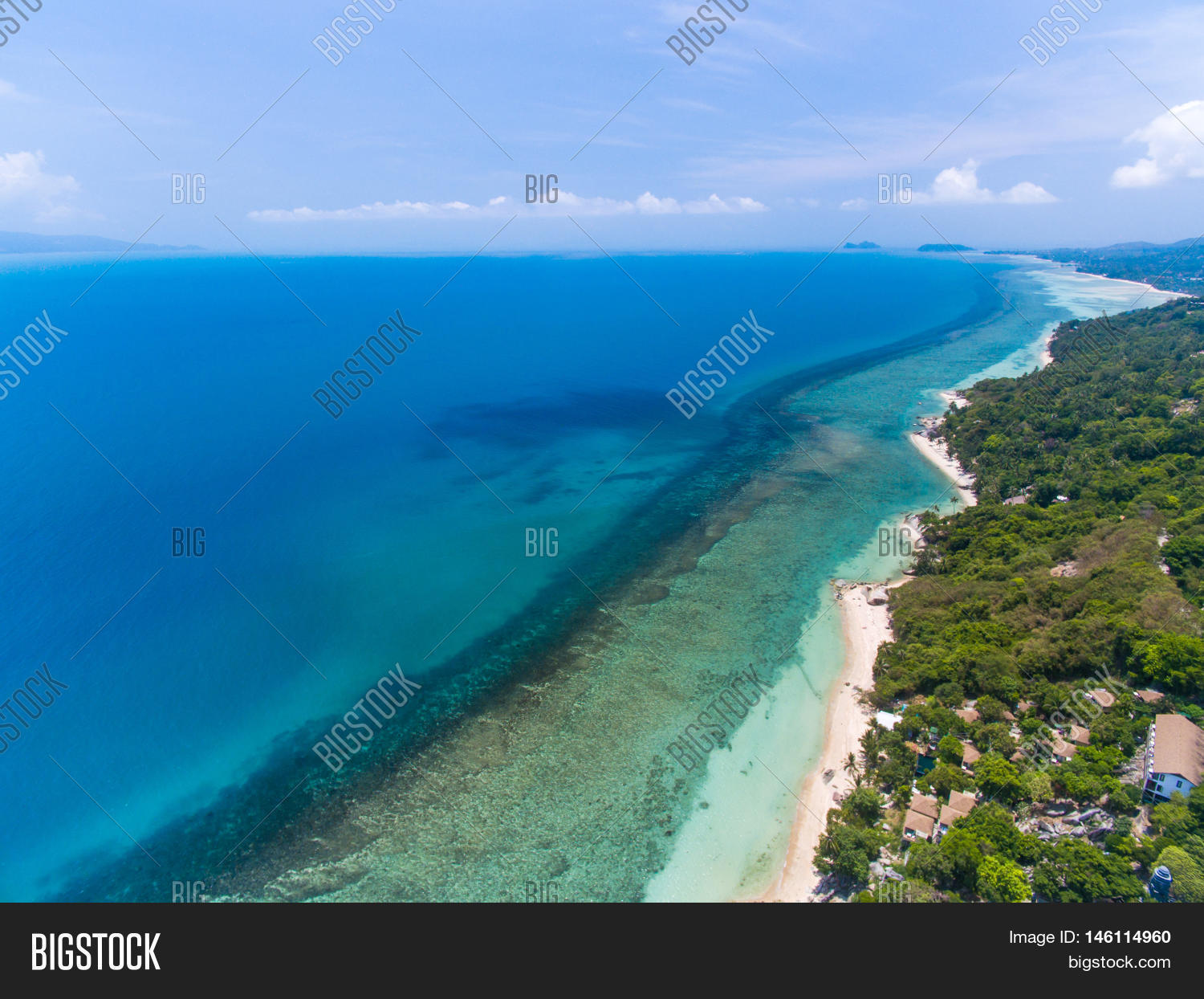 Aerial View Beach Image & Photo (Free Trial) | Bigstock