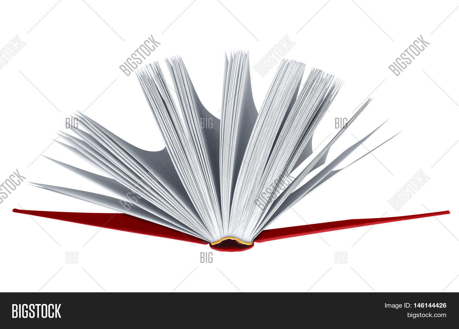 Open Red Book Isolated Image & Photo (Free Trial) | Bigstock