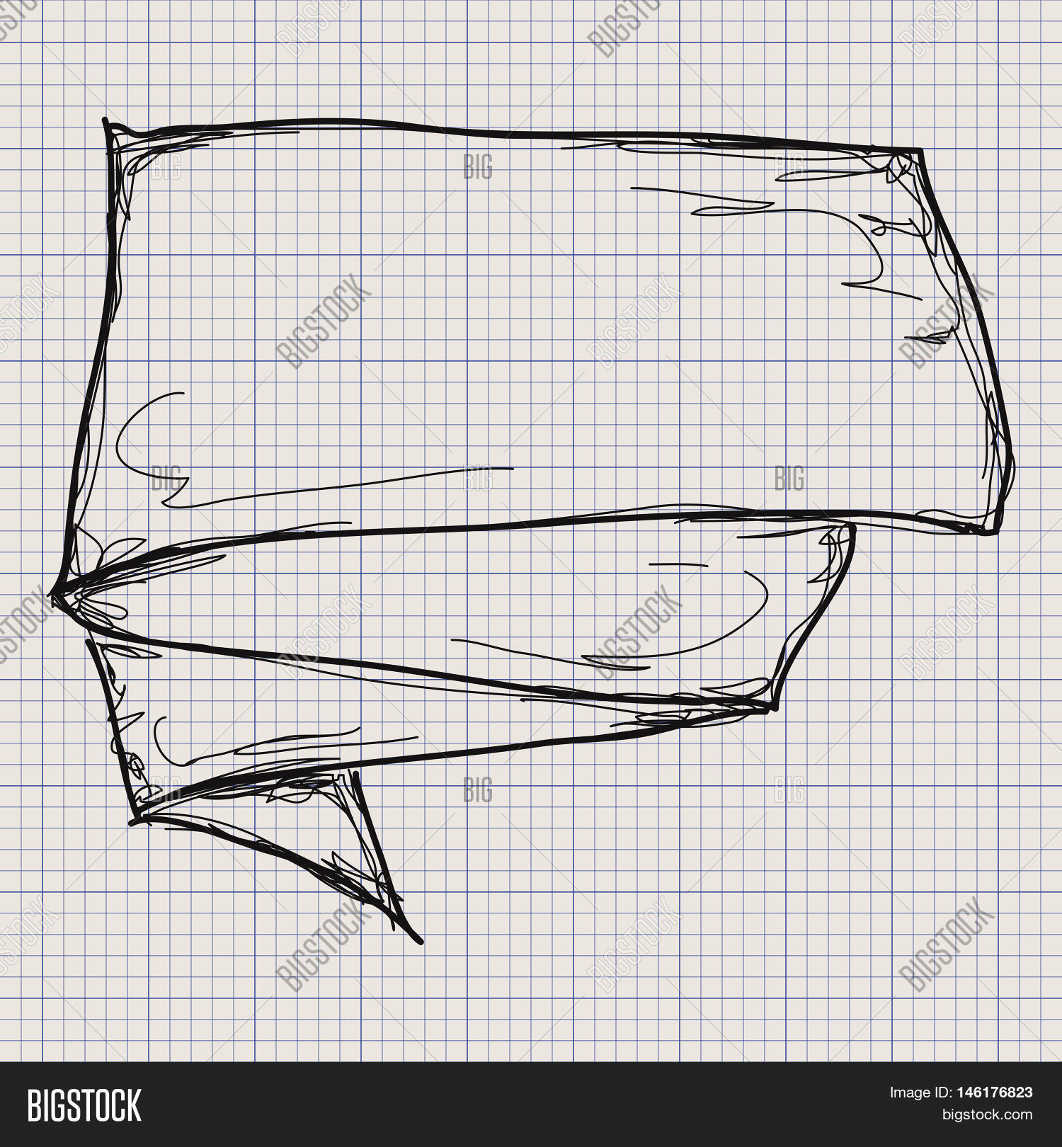 Doodle Sketch Banner Vector & Photo (Free Trial) | Bigstock