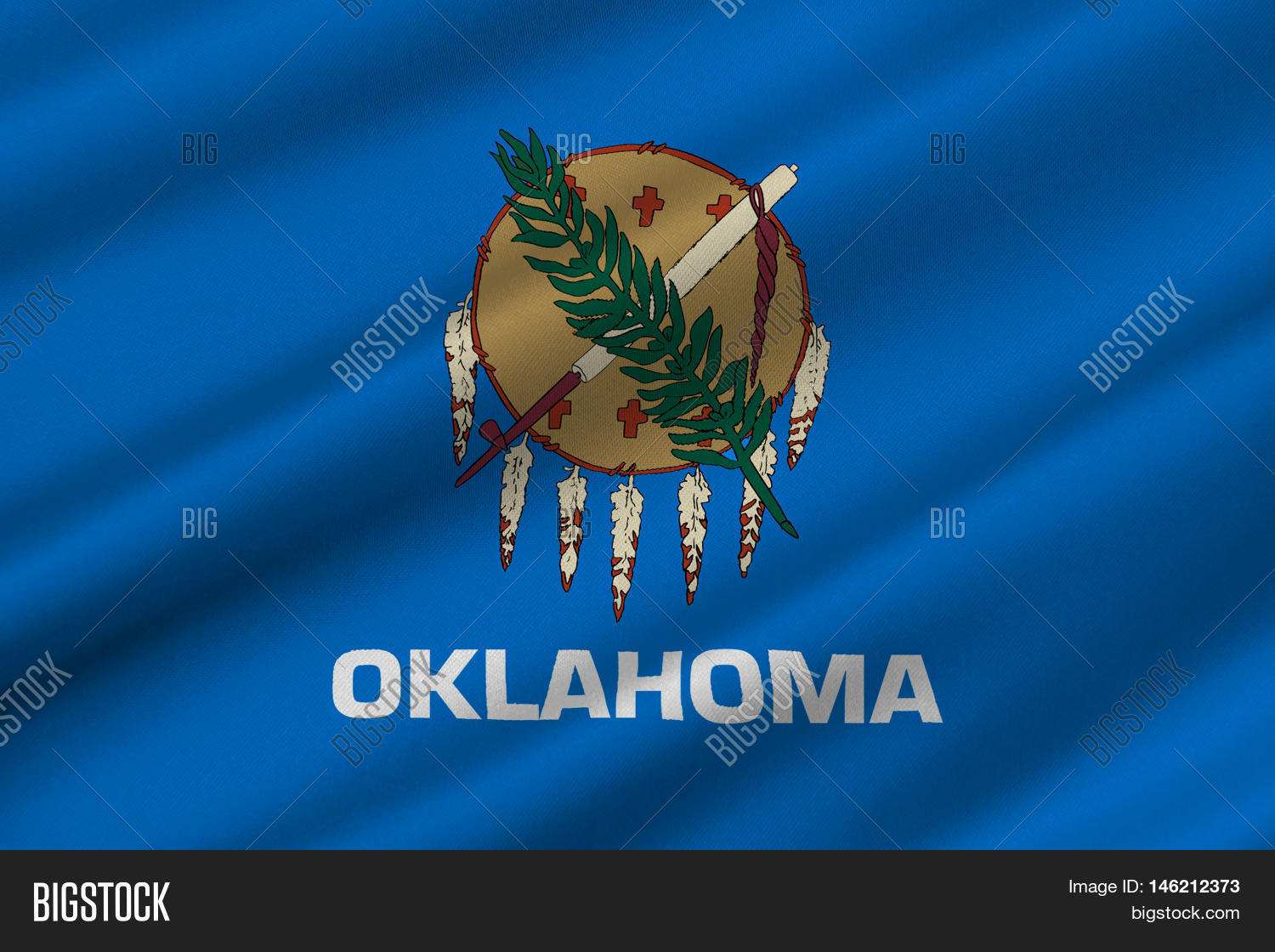 Flag Oklahoma State Image & Photo (Free Trial) | Bigstock