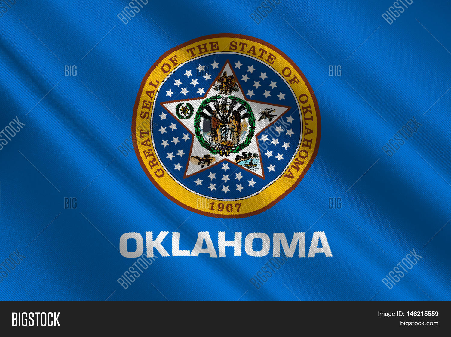 Flag Oklahoma State Image & Photo (Free Trial) | Bigstock