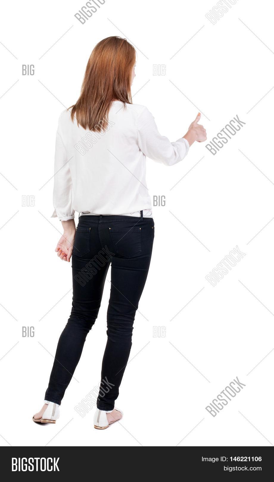 Back View Standing Image & Photo (Free Trial) | Bigstock