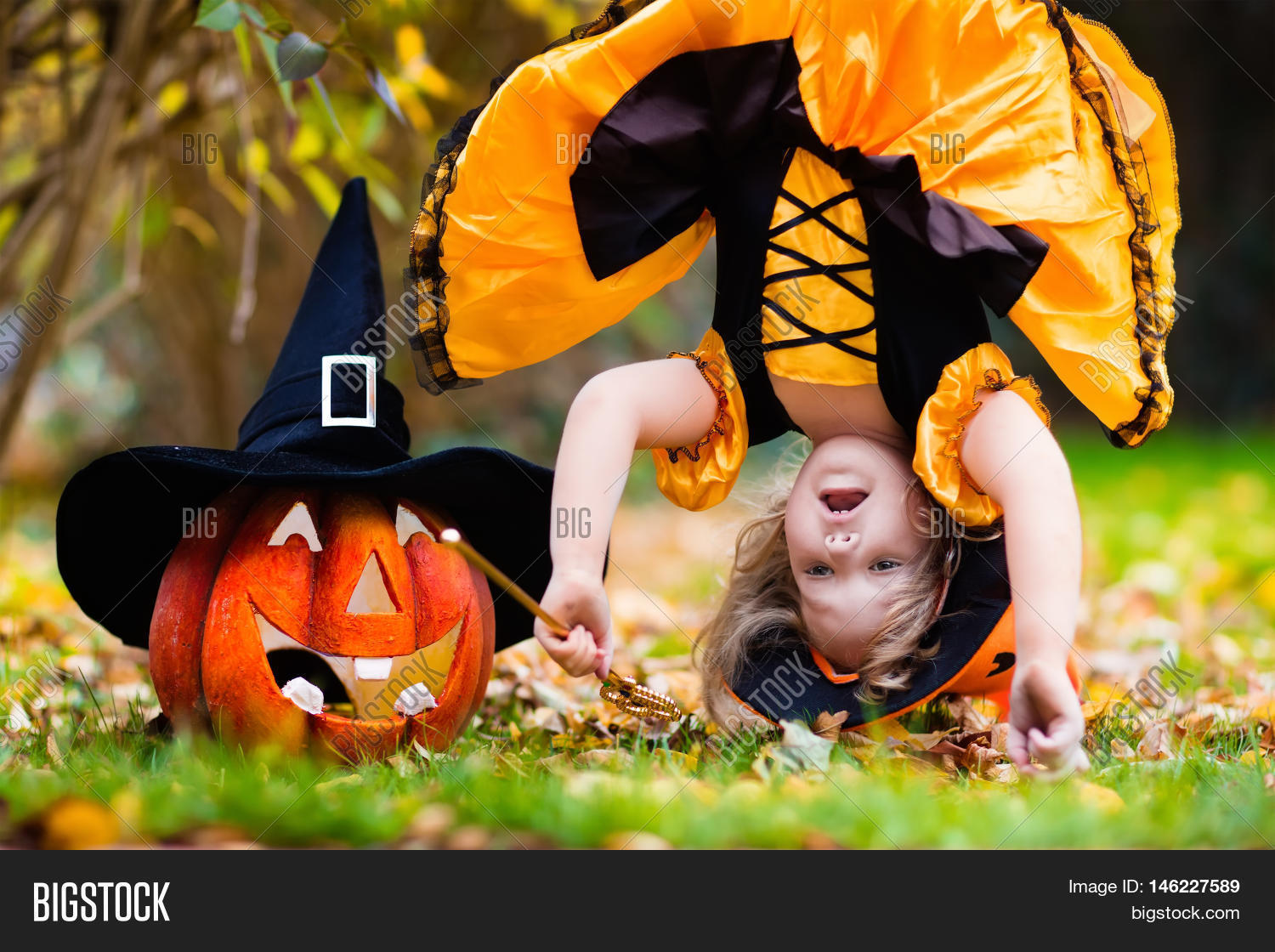 Little Girl Witch Image & Photo (Free Trial) | Bigstock