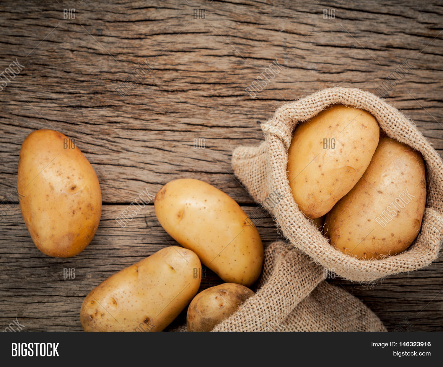 Fresh Organic Potatoes Image & Photo (Free Trial) | Bigstock