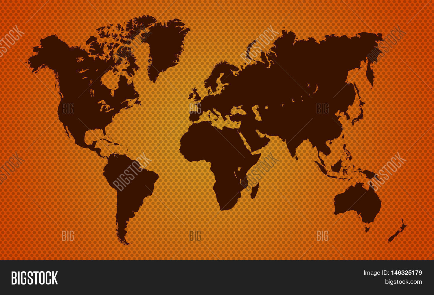 Orange Fawn Maps Our Image & Photo (Free Trial) | Bigstock