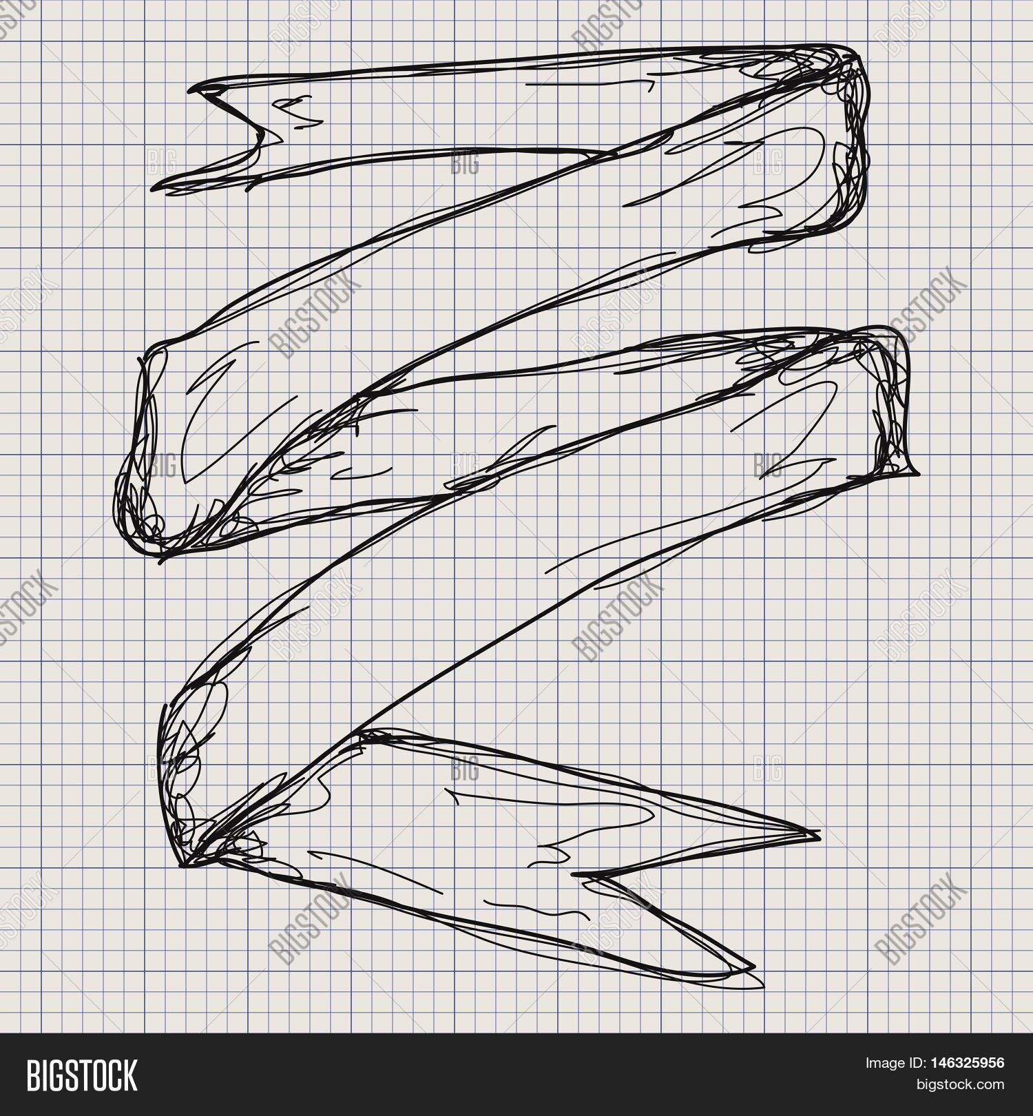 Doodle Sketch Banner Vector & Photo (Free Trial) | Bigstock