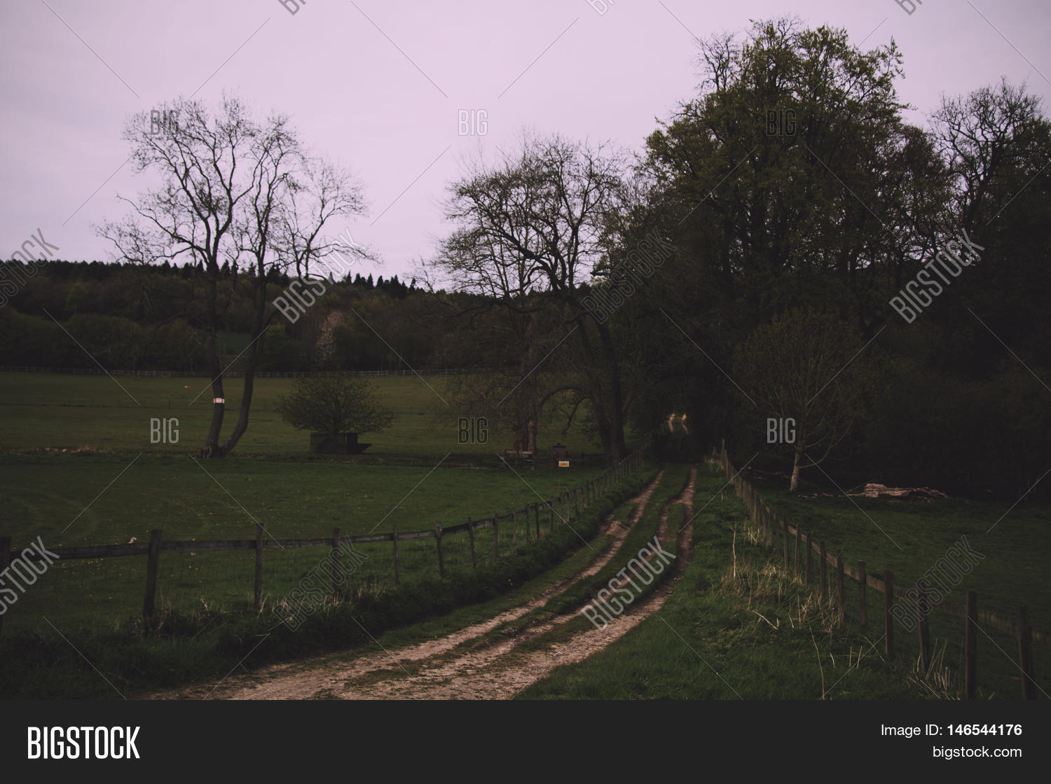 Countryside Path Going Image & Photo (Free Trial) | Bigstock