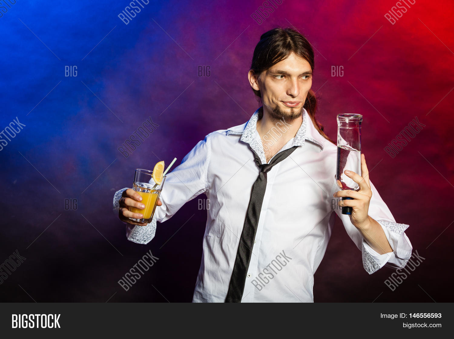 Barman Showing His Image & Photo (Free Trial) | Bigstock