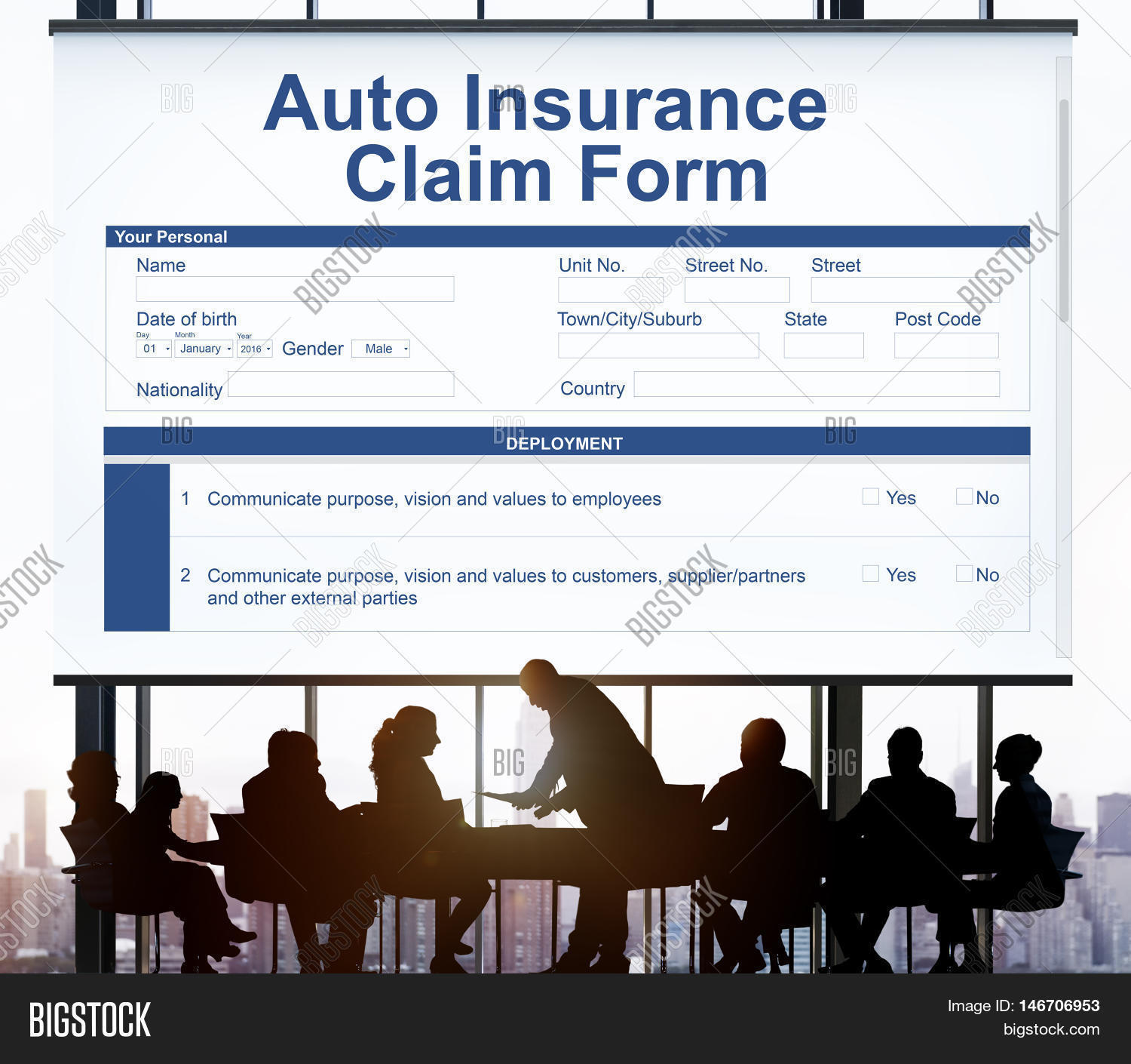 Auto Insurance Claim Image & Photo (Free Trial) | Bigstock