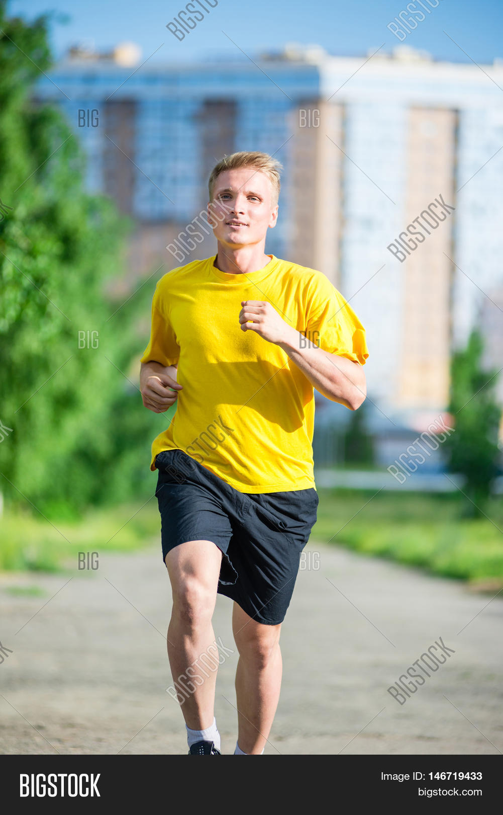 Running Man Jogging Image & Photo (Free Trial) | Bigstock