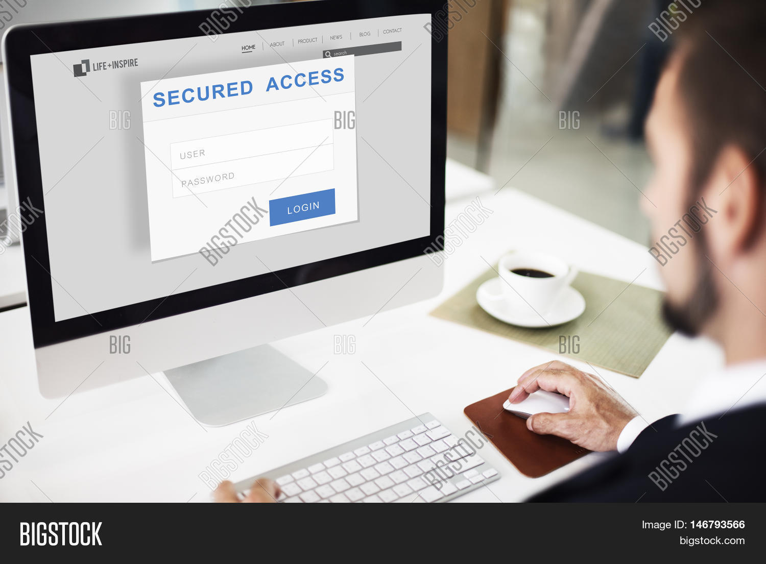Secured Access Image & Photo (Free Trial) | Bigstock