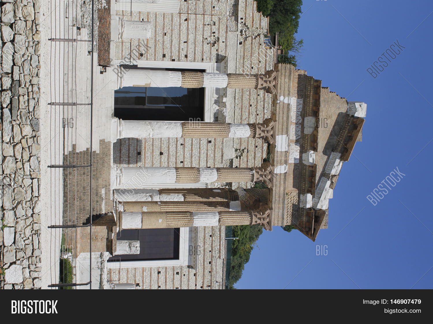 Ruins Roman Temple Image & Photo (Free Trial) | Bigstock